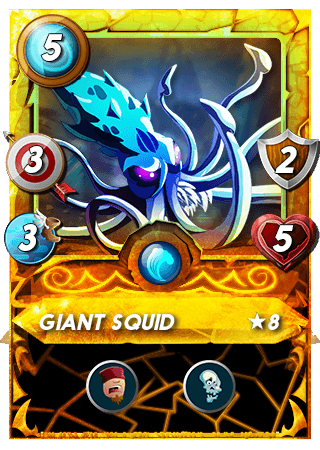 SplinterGuide - Giant Squid | Splinterlands Card Analysis